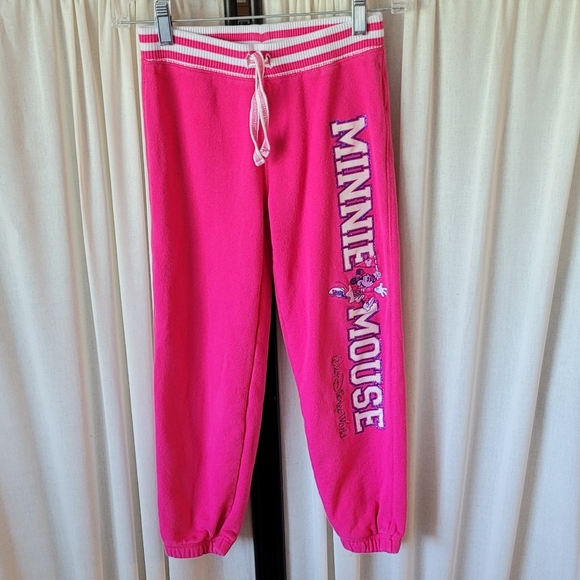 Disney | Pajamas | Disney Parks Girls Size Medium Minnie Mouse Pink ...